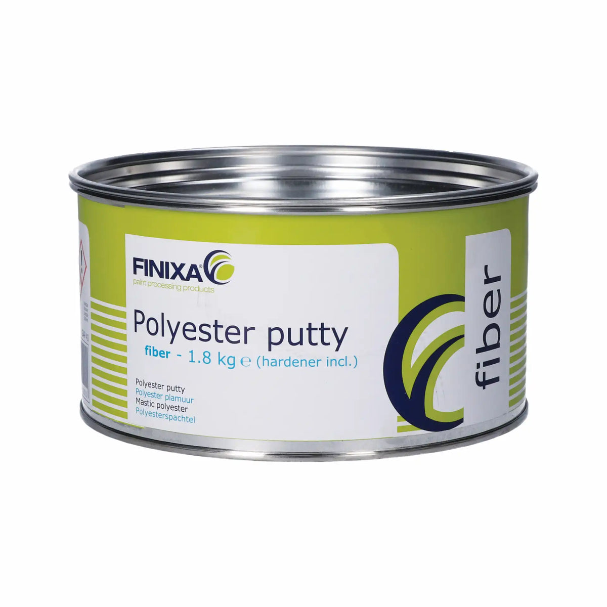 Finixa Polyester putty 1.8kg + hardener - fiber GAP 40 – Collision ...