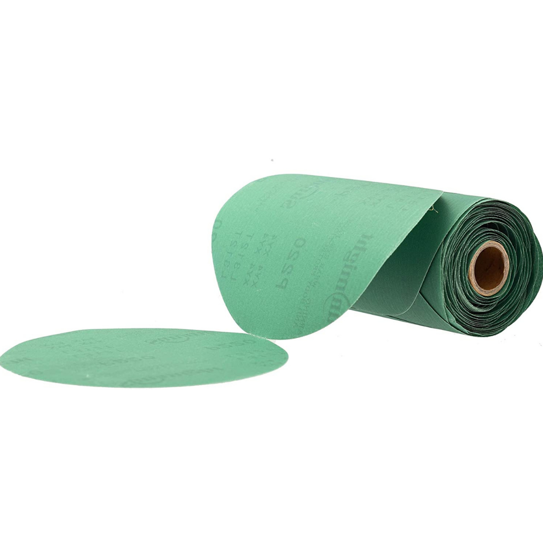 Sunmight 6" Film No Hole PSA Sanding Discs (Roll of 100 Sheets) – Shop ...