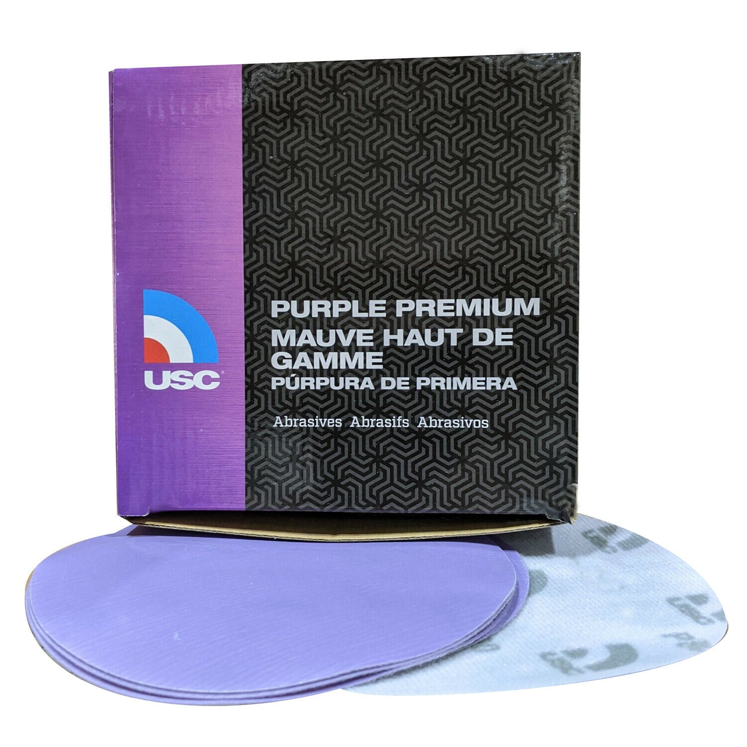 USC® Purple Premium 6" Hook & Loop Sandpaper – Shop Collision
